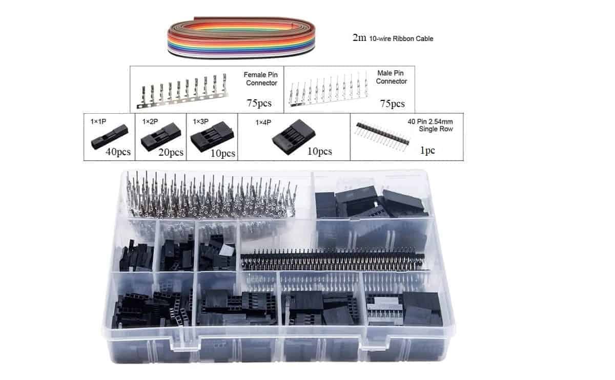 Dupont connector kit for better quality housing with firm connection