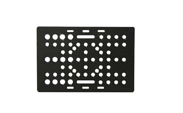 Gantry plate high stiffness aluminium v slot universal gantry plate