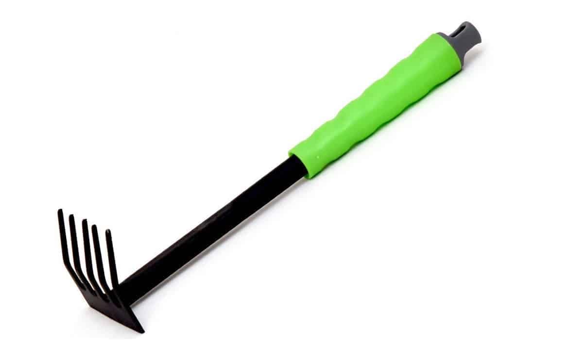 Hand rake garden tool plastic handle tool fork hoe